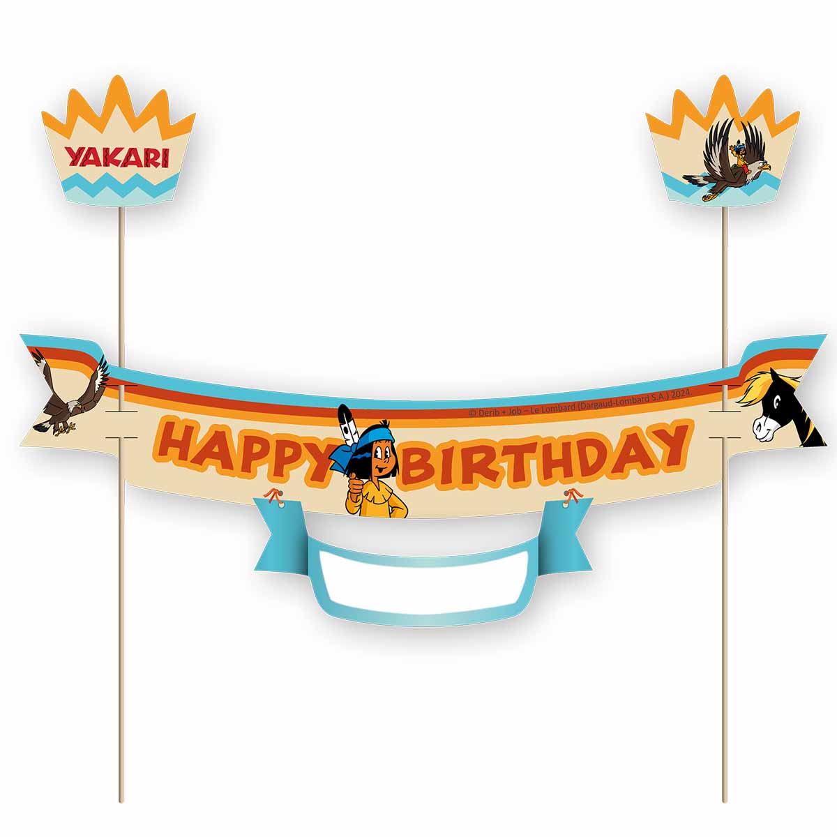 Yakari Tortenbanner Kuchendekoration Indianer Yakari | Jetzt bestellen ...